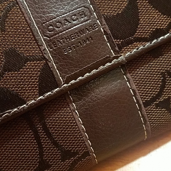 Coach | Bags | Brown Coach Wallet | Poshmark